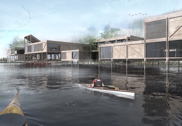 Våtmarkssenter Fetsund :: Arkitektur og Kulturutvikling